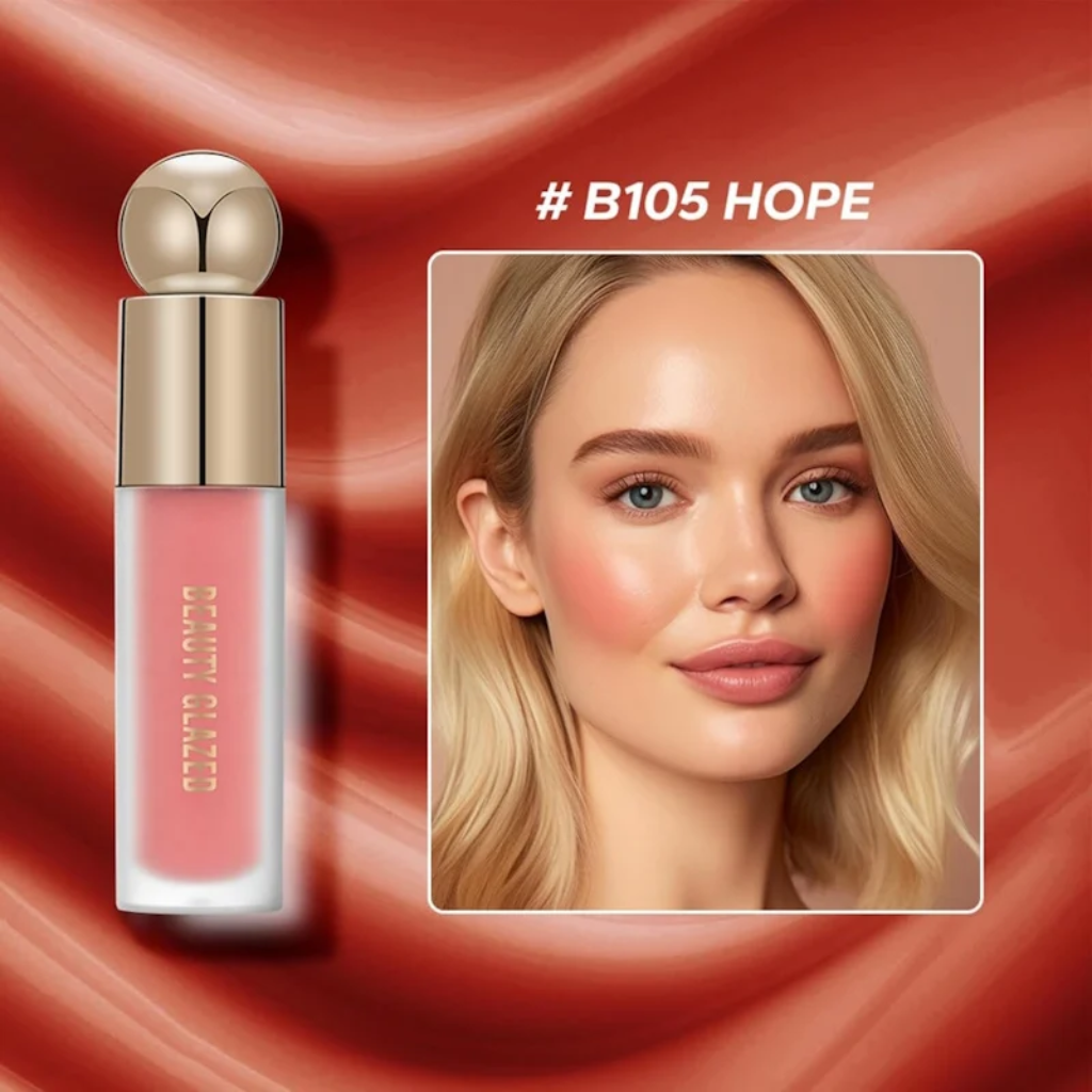 Beauty Glazed Liquid Blush – Hope - Ruposhi